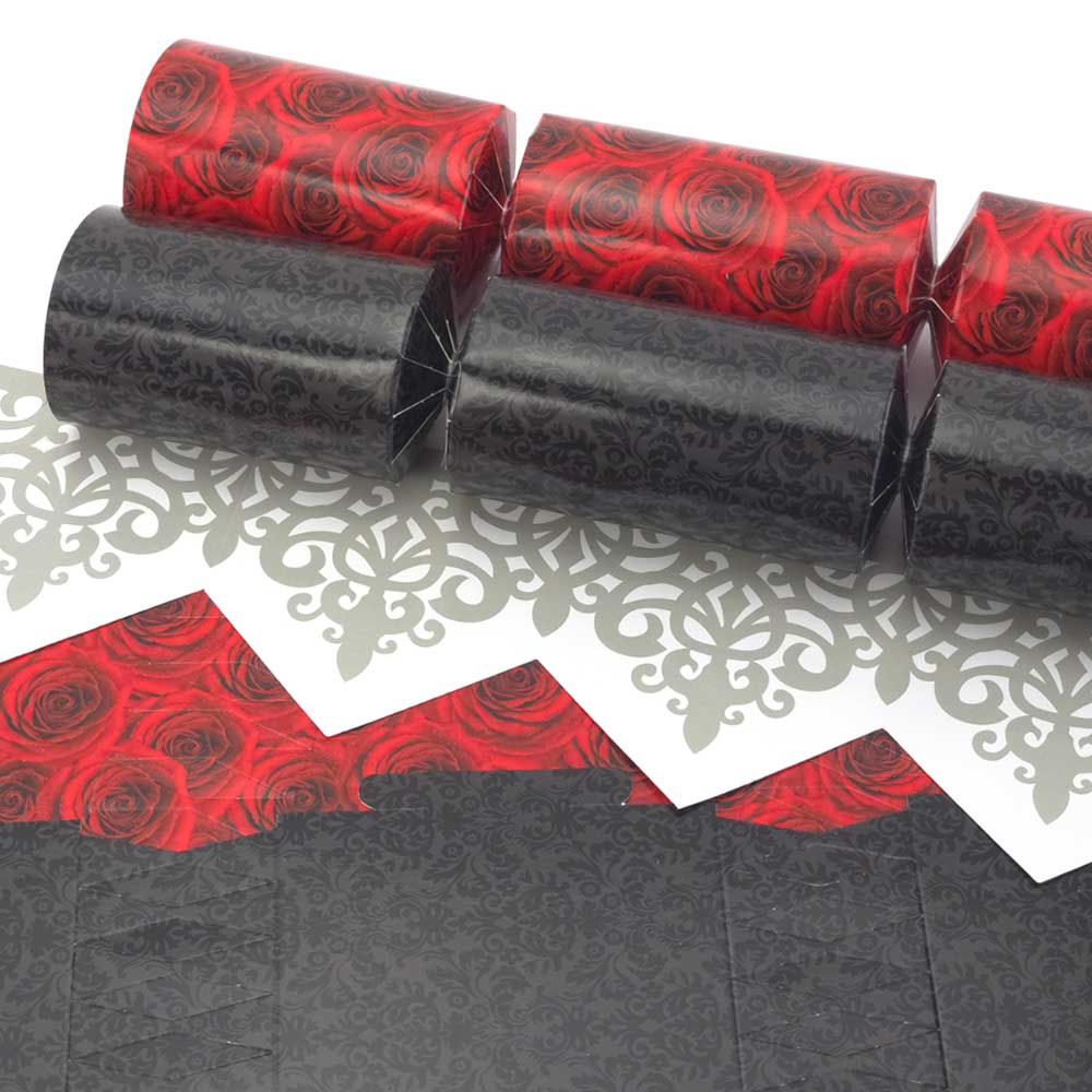 Gothic Rose | Cracker Making Craft Kit | Makes 6 Standard Crackers ...