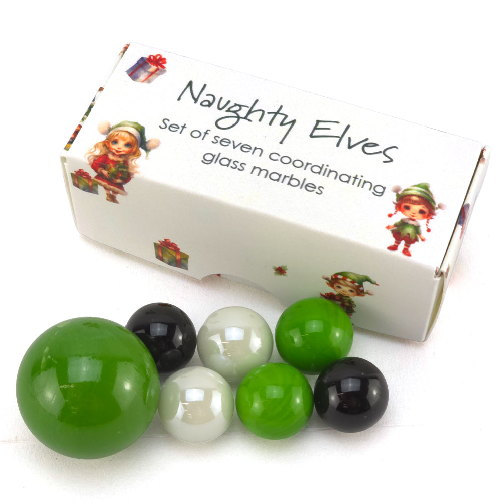 Naughty Elves | Mini Box of Marbles for Kids | Cracker Filler | Little ...
