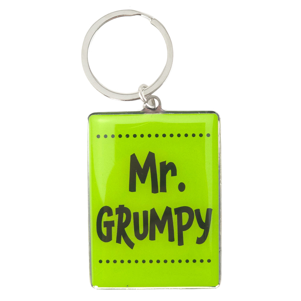 Mr Grumpy | Metal Keyring | Mini Gift | Cracker Filler – littlecraftybugs