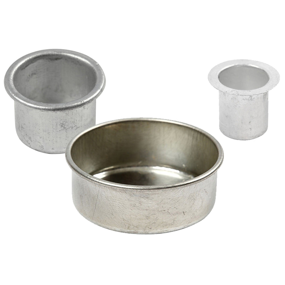 12-44mm Metal Tealight Candle Holders | Votive & Table Candles for Cra ...
