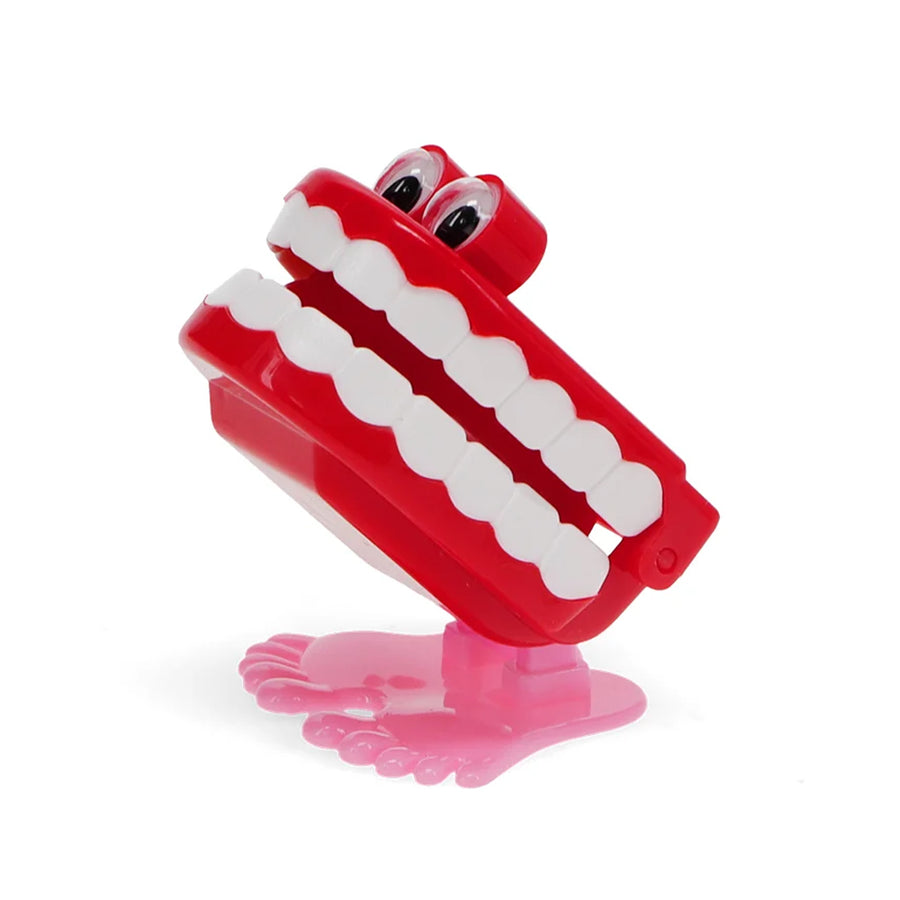 Chattering Teeth | Traditional Wind Up Toy | Little Gift | Cracker Fil ...