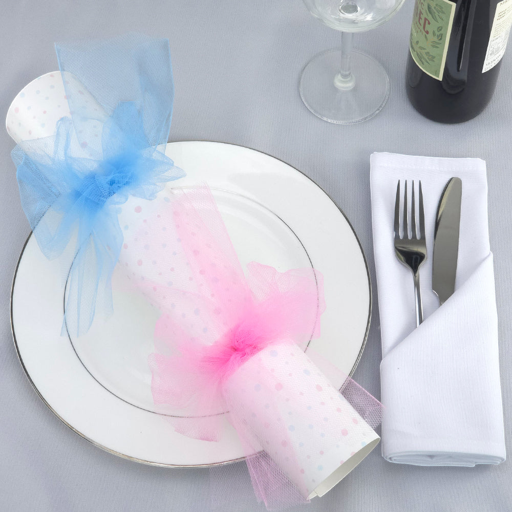 Gender Reveal Polka Dots | Tulletastic Large Cracker Craft Kit | Baby ...