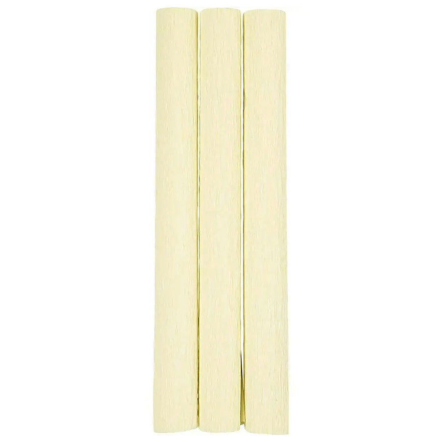 3 Single Colour Crepe Paper Rolls | Flower Making Crafts | 25cm x 60cm ...