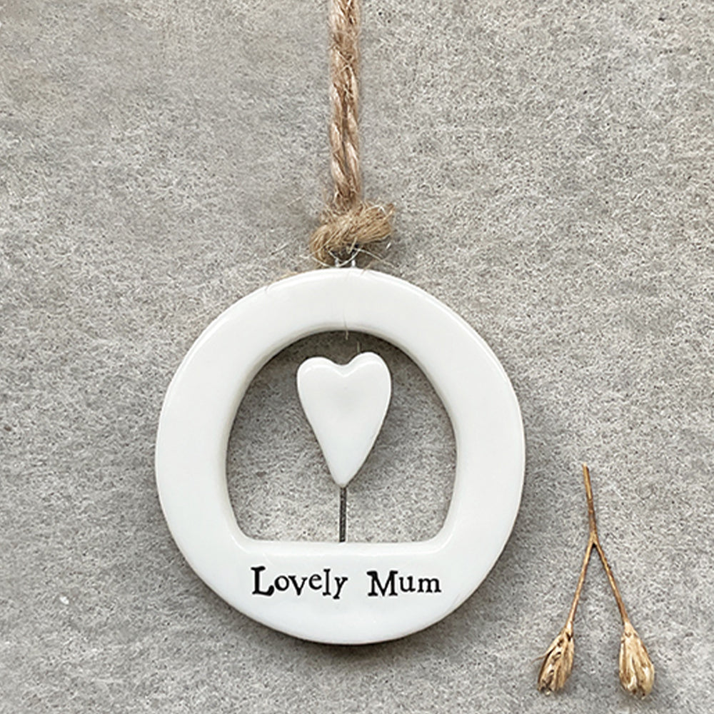 Lovely Mum | Little Open Porcelain Ornament | Cracker Filler | Little ...