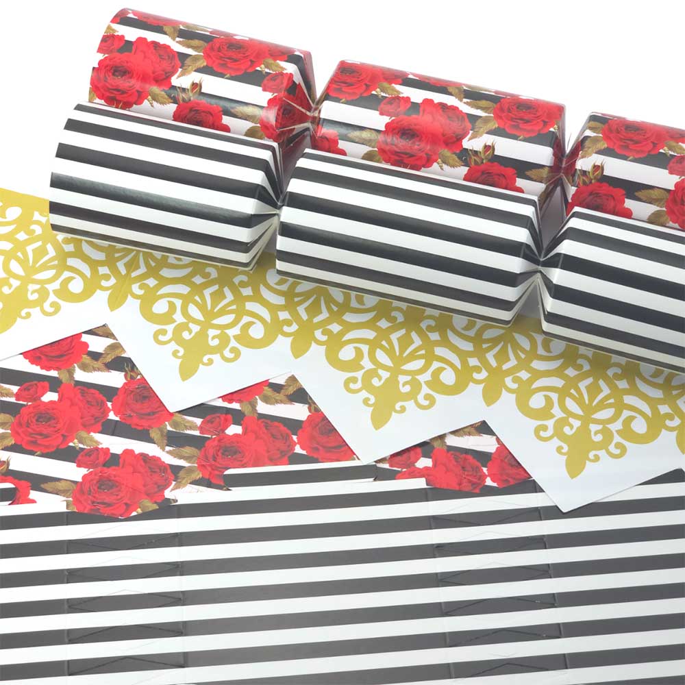 Gothic Stripes | Cracker Making Craft Kit | Makes 6 Standard Crackers ...
