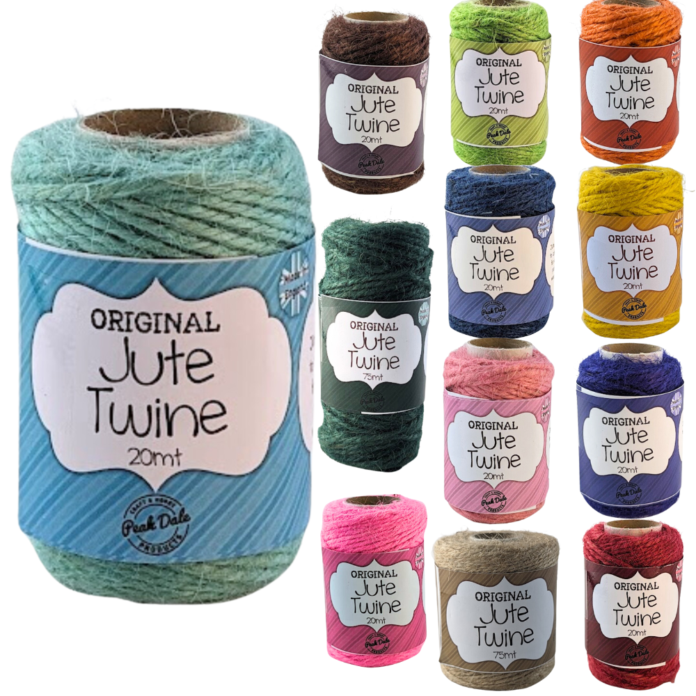 Jute Twine | 20m | Natural & Biodegradable – littlecraftybugs