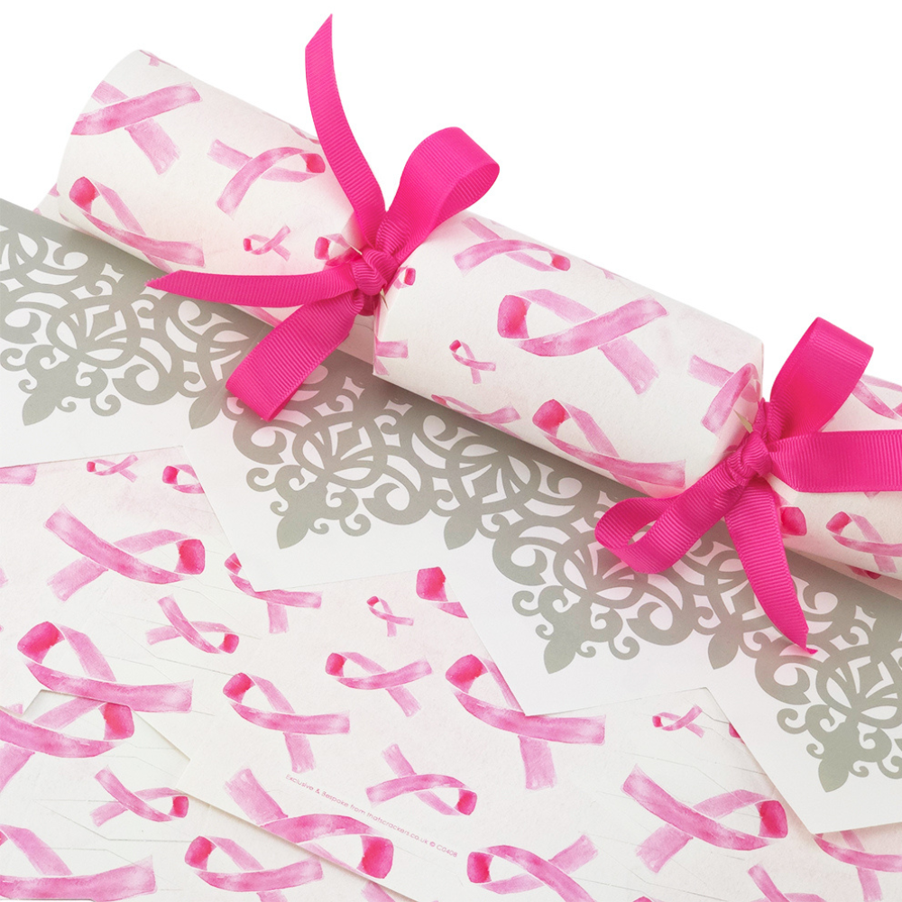 Pink Ribbons | Cracker Making Craft Kit | Make & Fill Your Own ...