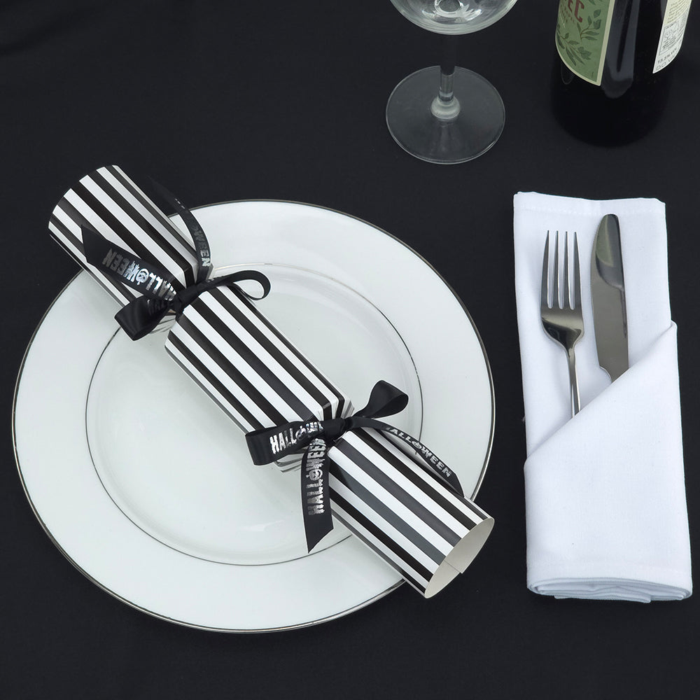 Halloween Stripes | Kit to Make 6 Crackers with Ribbons | Make & Fill ...