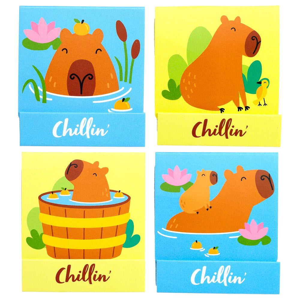 Chillin' Capybara | Matchbook Nail Files | Single | Mini Gift | Cracke ...