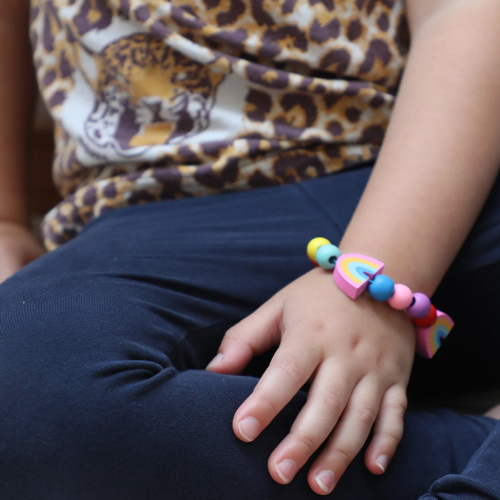 Make Your Own Rainbow Bracelet | Complete Sustainable Craft Kit for Ki ...