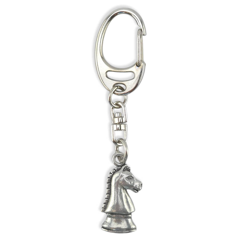 Knight Chess Piece | English Pewter 3D Keyring | Little Gift | Cracker ...