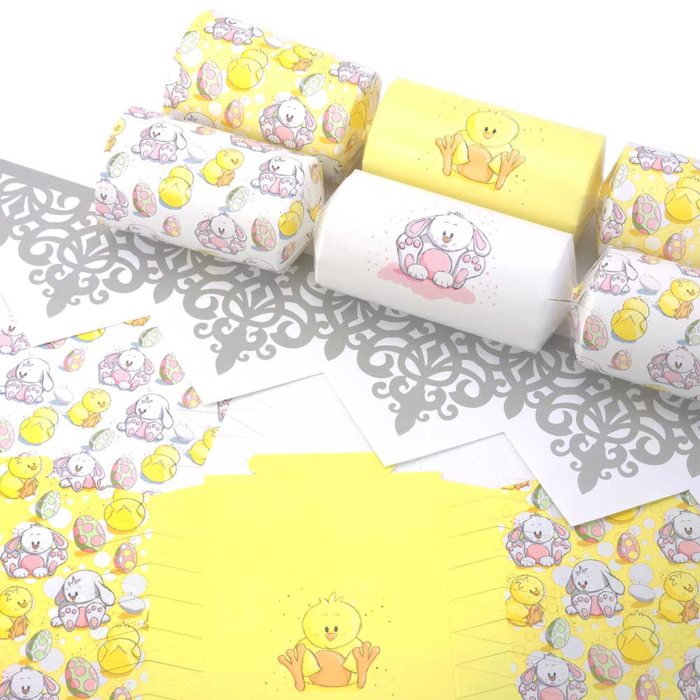 Cute Easter | Cracker Making Craft Kit | Makes 6 Standard Crackers ...