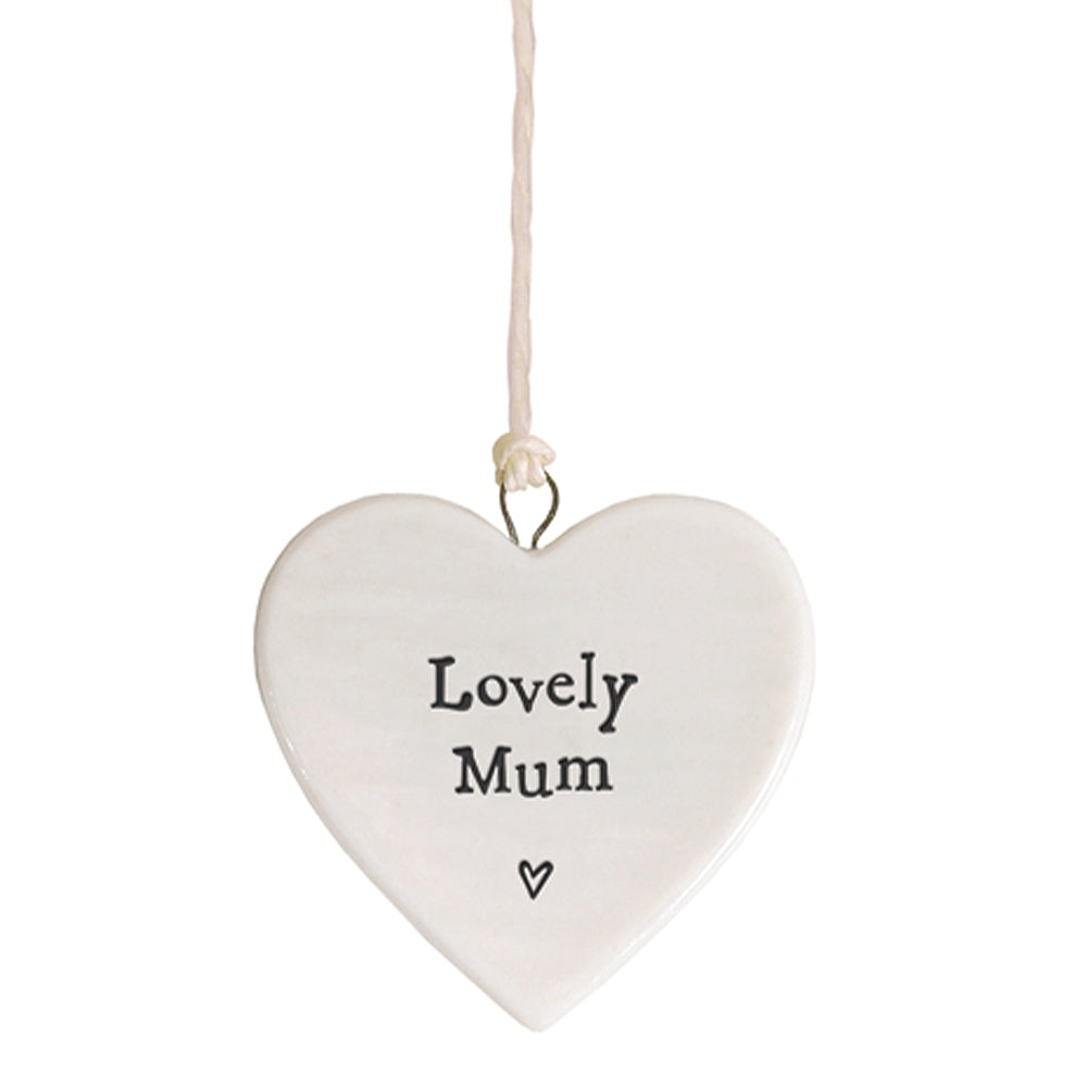 Lovely Mum | Heart | Little Porcelain Ornament | Cracker Filler | Litt ...